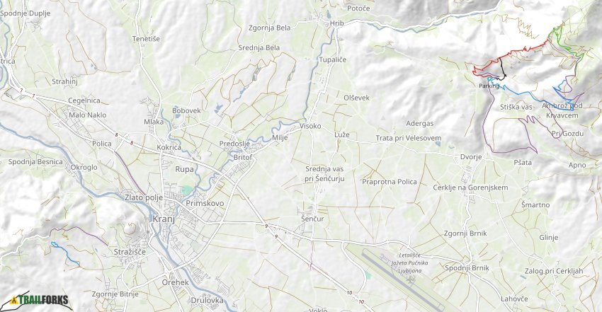 Kranj, Slovenia Mountain Biking Trails | Trailforks