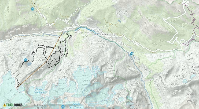La Grave, France Mountain Biking Trails | Trailforks