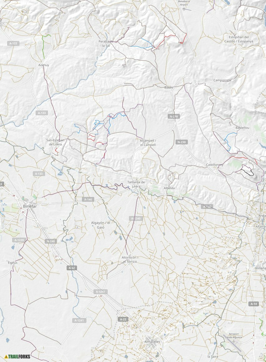 La Litera, Barbastro Mountain Biking Trails | Trailforks