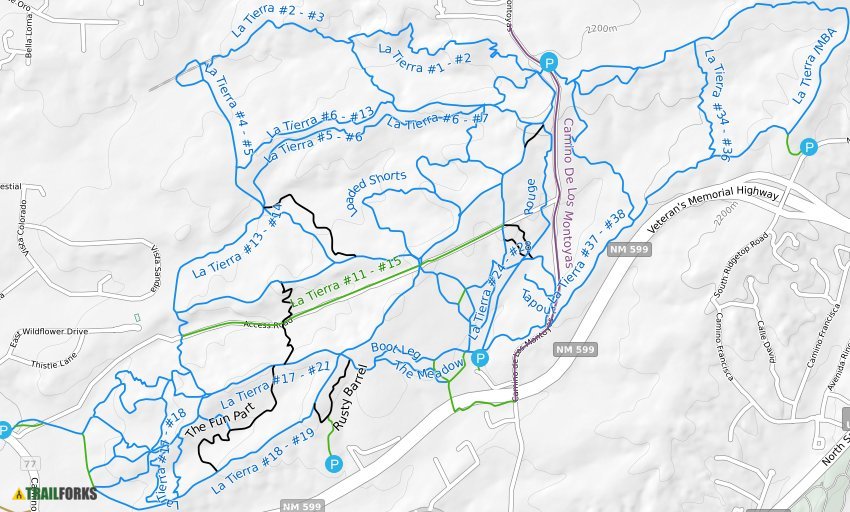 La Tierra Mountain Biking Trails | Trailforks