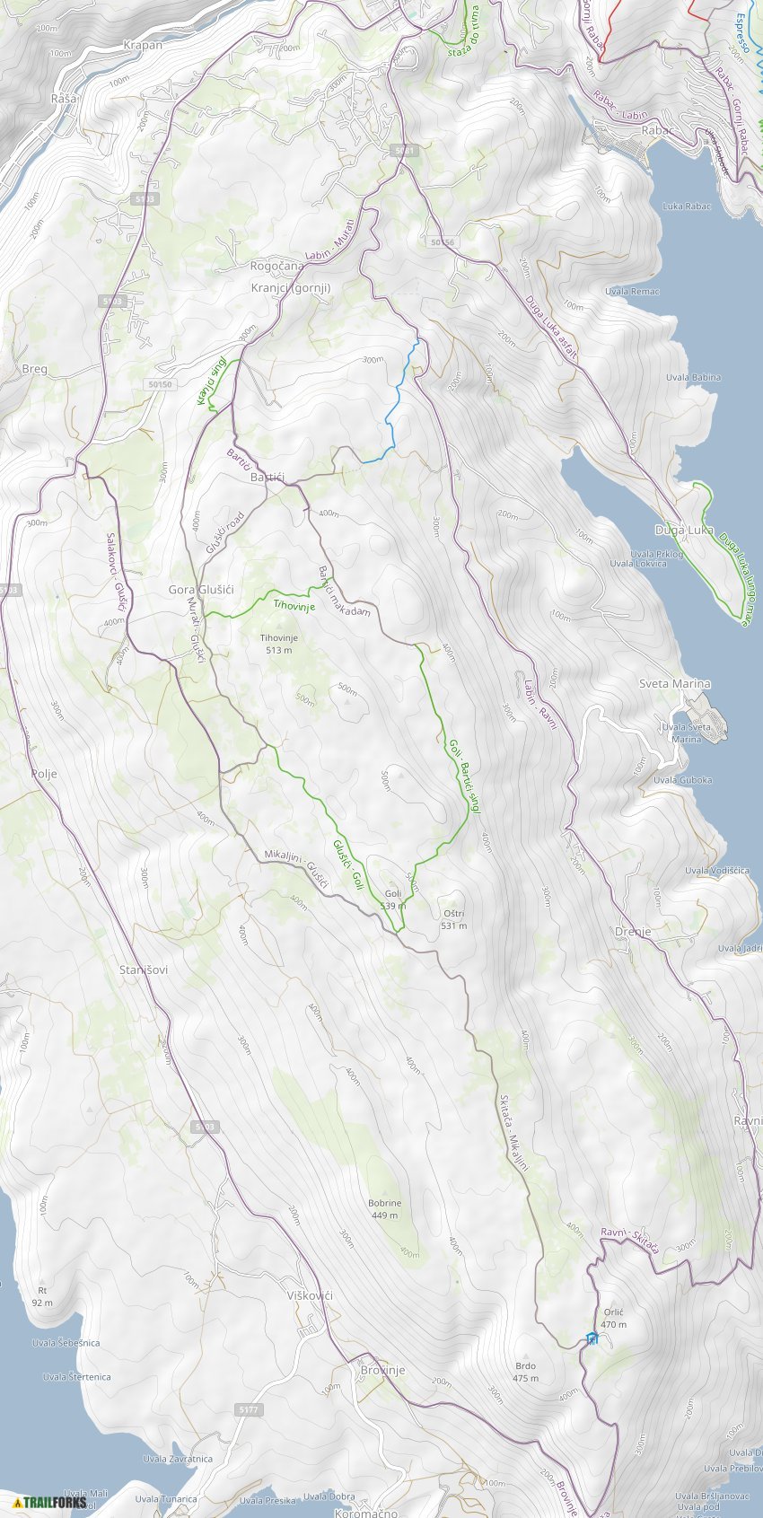 Labinski Poluotok, Labin Mountain Biking Trails | Trailforks