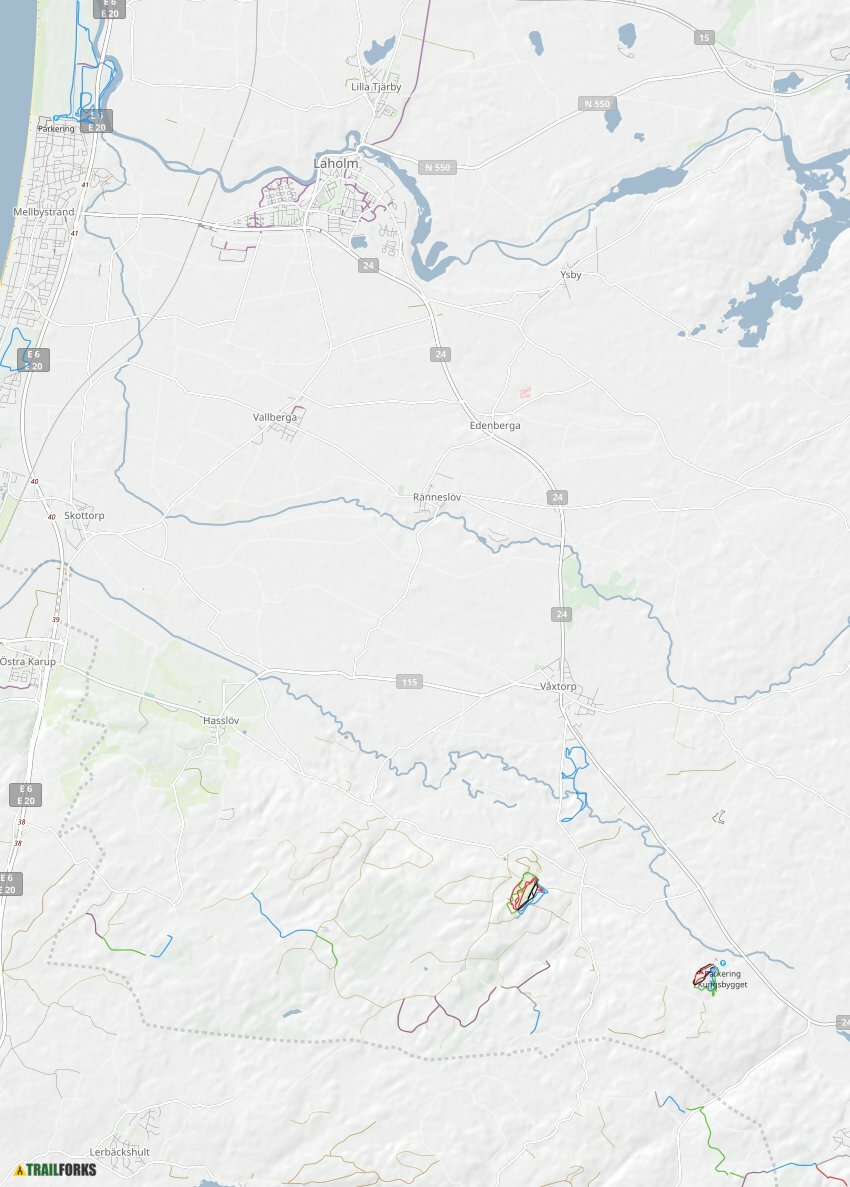 Laholm, Sweden Mountain Biking Trails | Trailforks