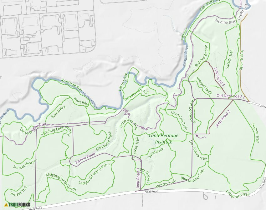 Land Heritage Institute - LHI, San Antonio Mountain Biking Trails ...