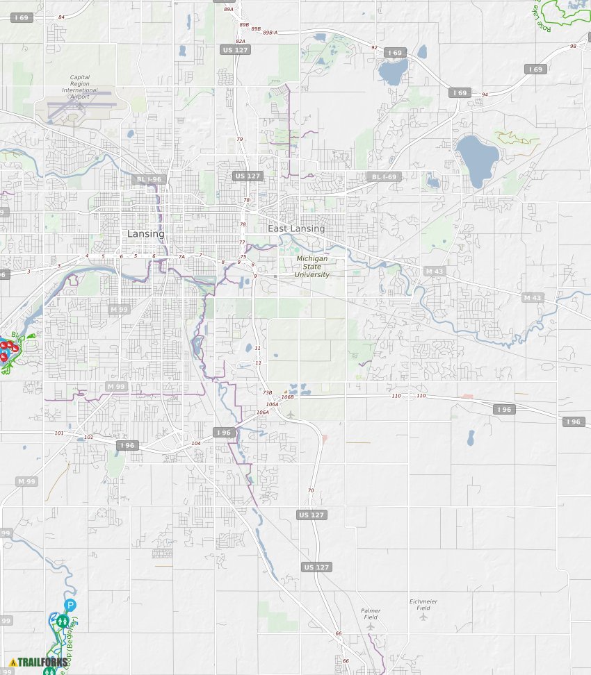 Lansing, Michigan Mountain Biking Trails | Trailforks