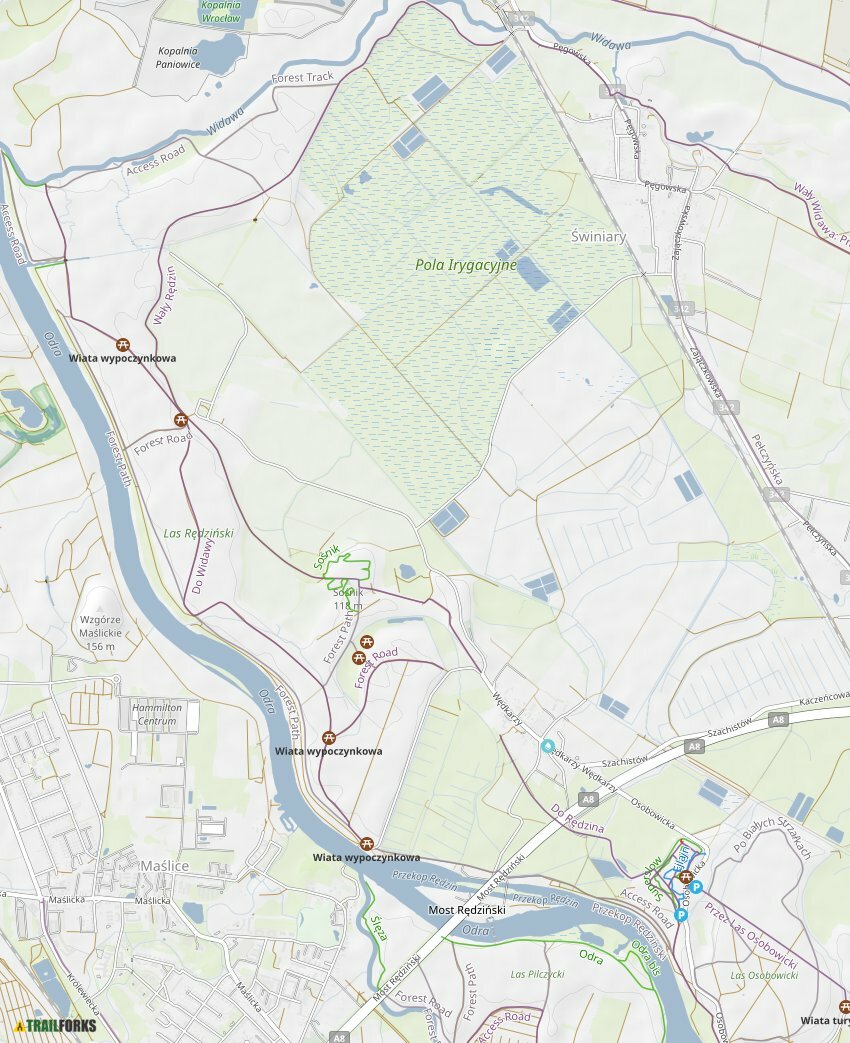 Las Osobowicki, Wrocław Mountain Biking Trails | Trailforks