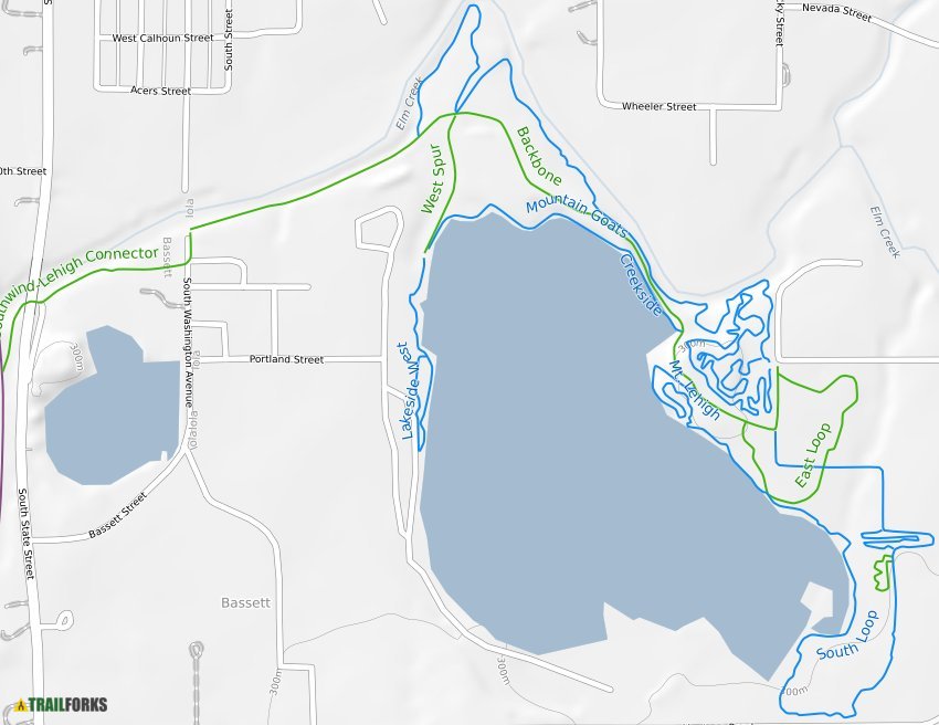 Lehigh Portland Trails, Iola Mountain Biking Trails | Trailforks