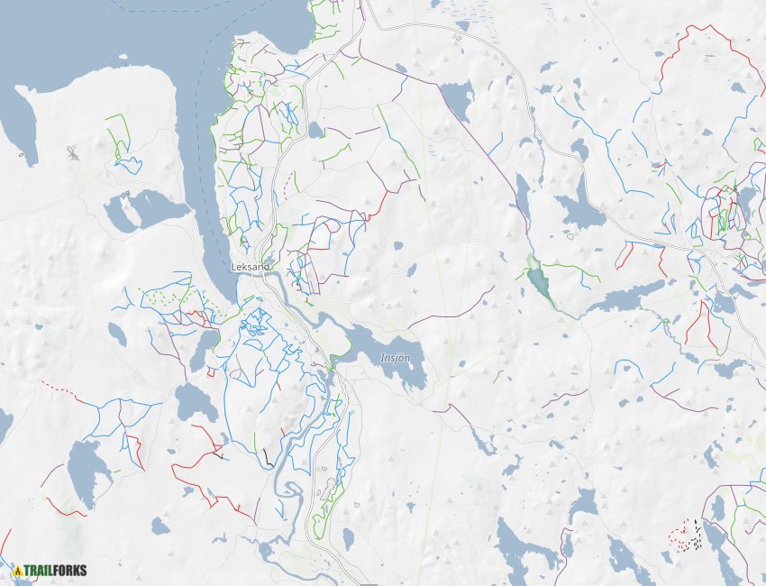 Leksand, Sweden Mountain Biking Trails | Trailforks