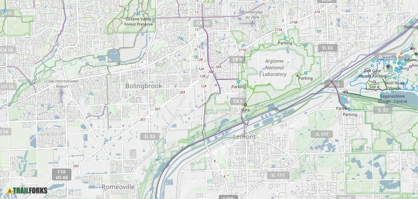 Lemont, Illinois Mountain Biking Trails | Trailforks