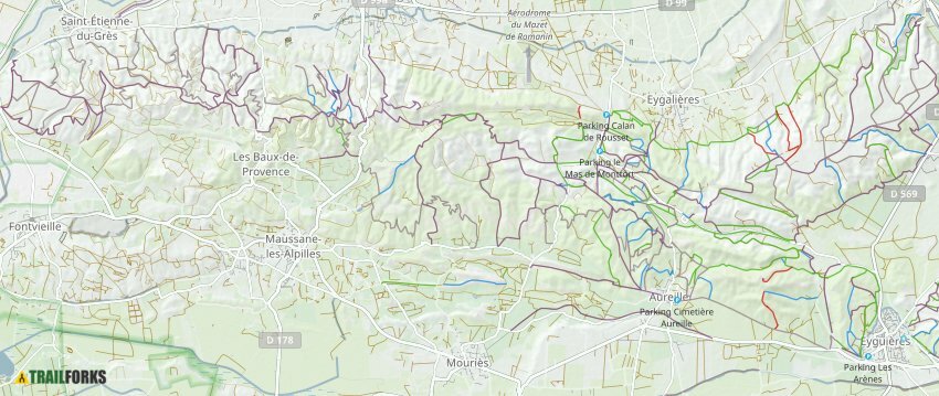 Les Alpilles Mountain Biking Trails | Trailforks