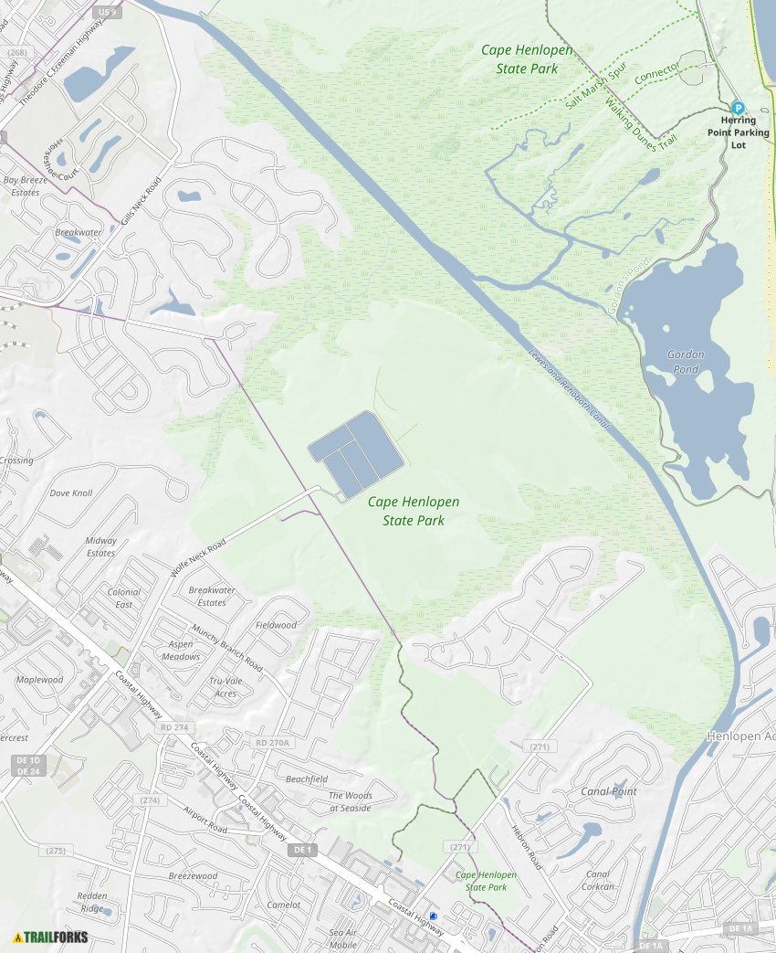 Lewes, Delaware Mountain Biking Trails | Trailforks