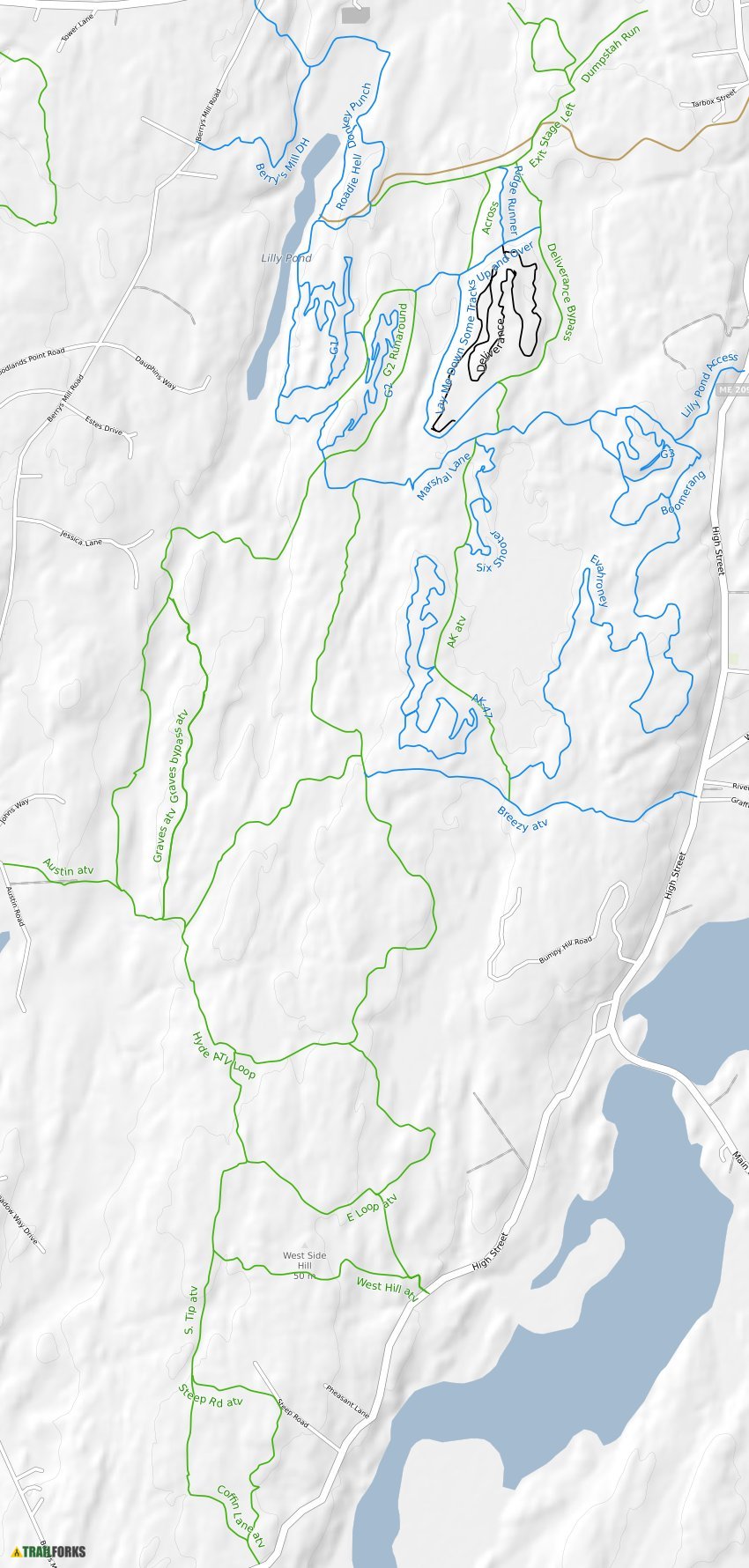 Lilly Pond Community Forest Mountain Biking Trails | Trailforks