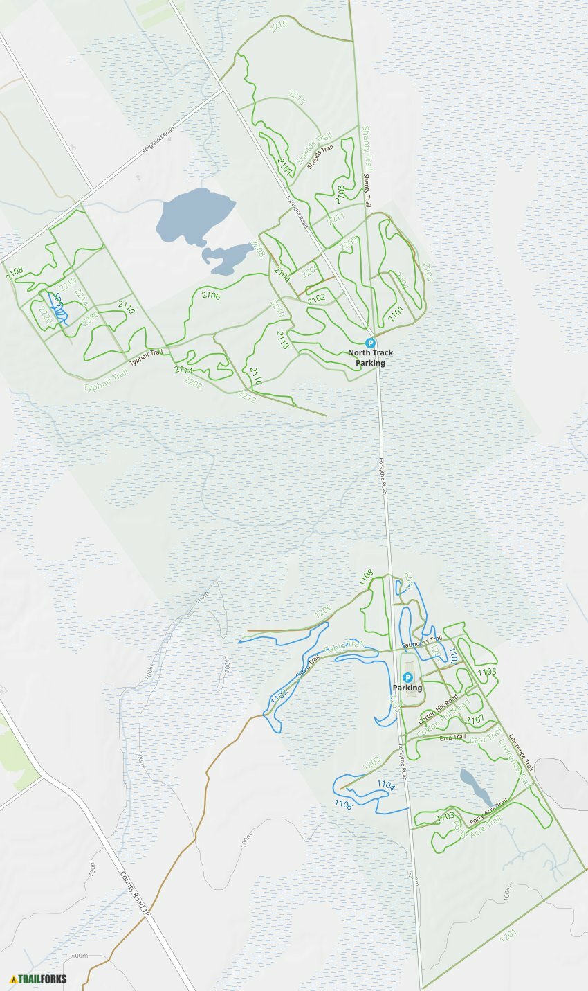 Limerick Forest, Roebuck Mountain Biking Trails | Trailforks