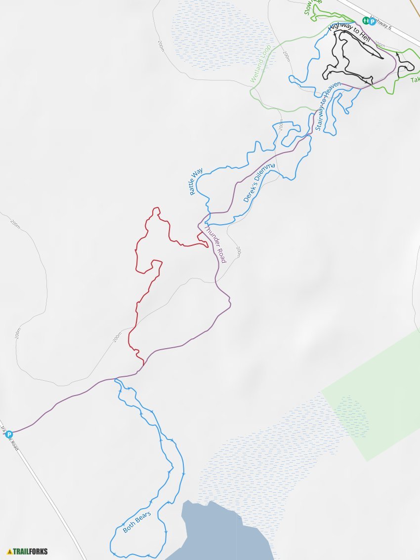 Lindsay Tract Trails Mountain Biking Trails | Trailforks