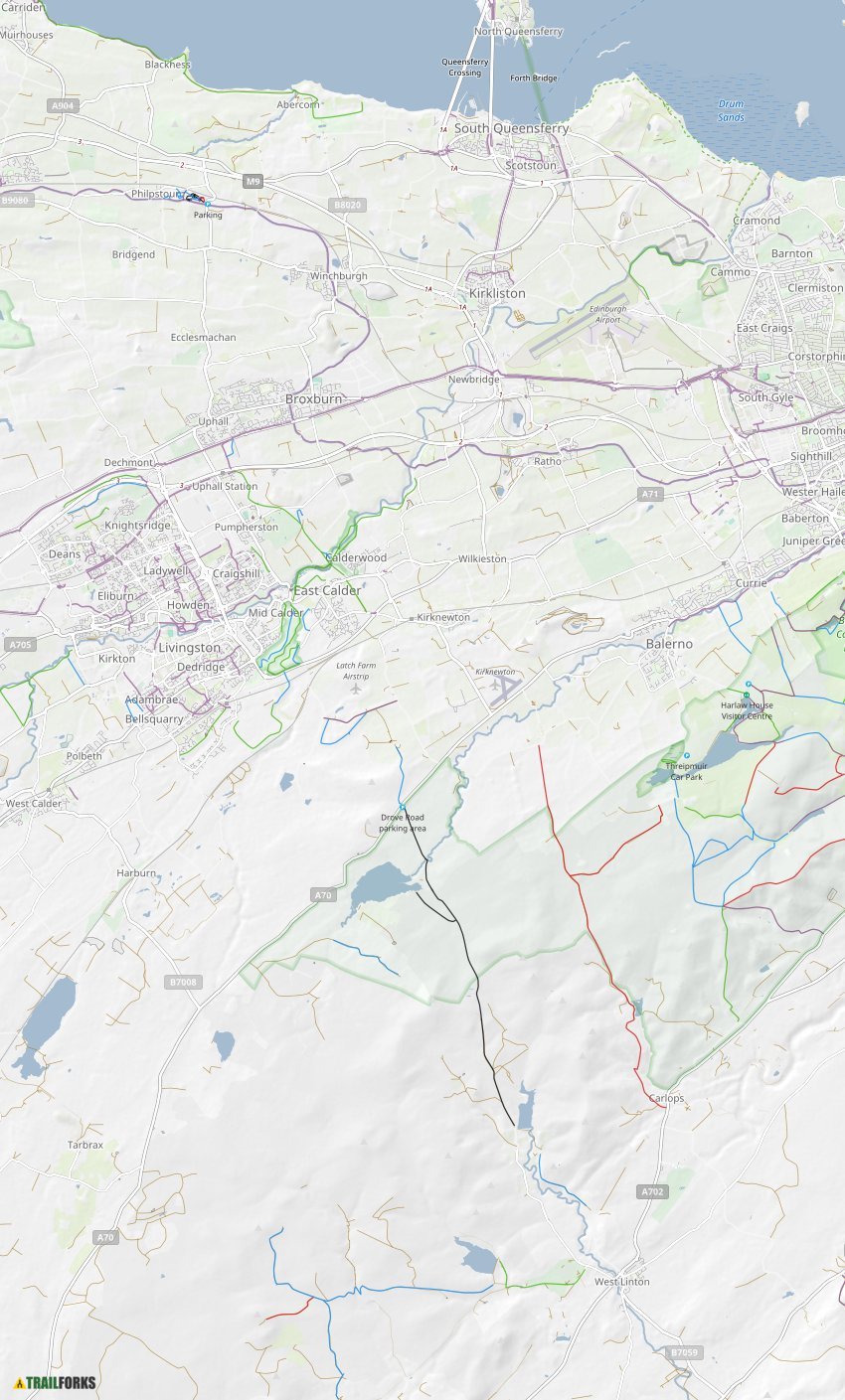 Livingston, United Kingdom Mountain Biking Trails | Trailforks