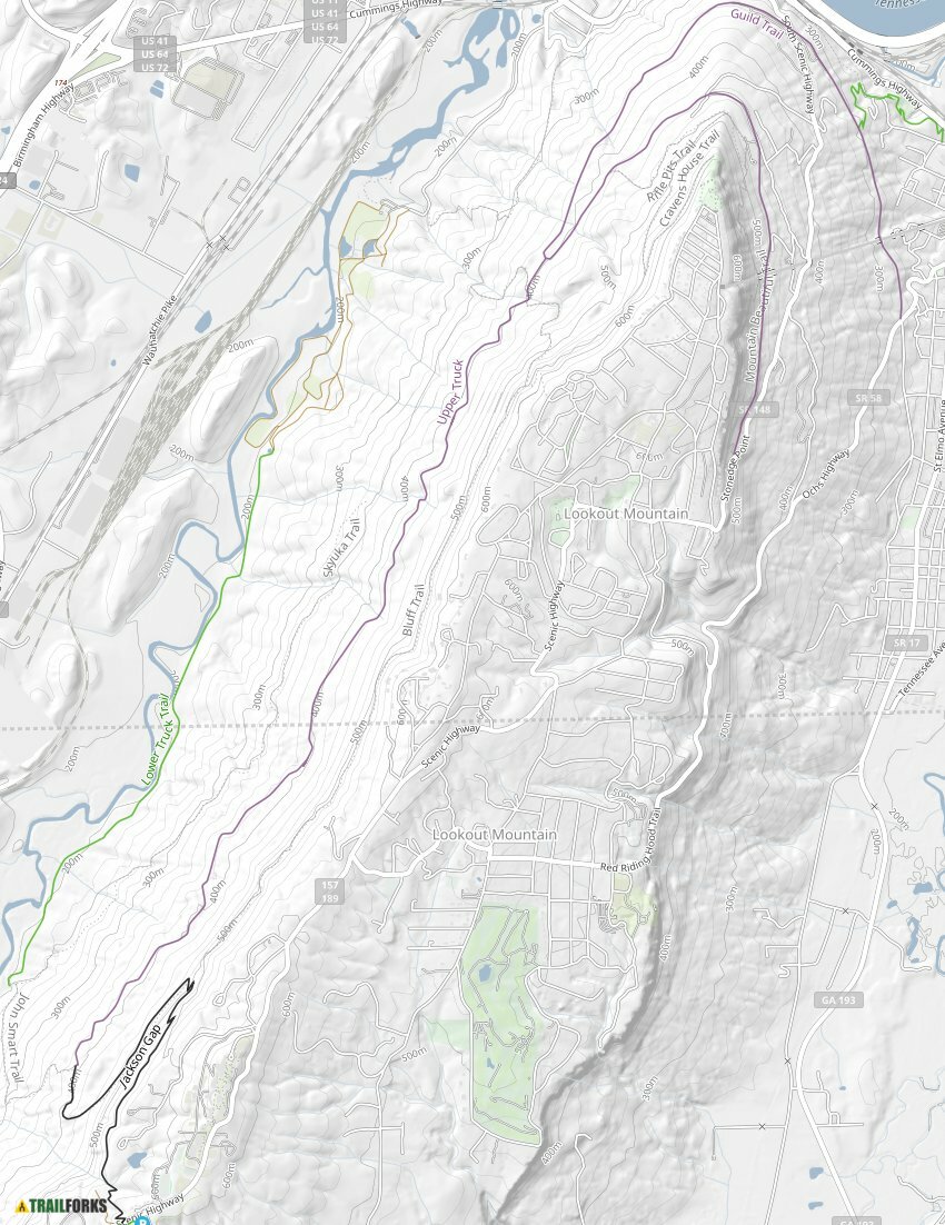 Lookout Mountain Battlefield, Chattanooga Mountain Biking Trails ...