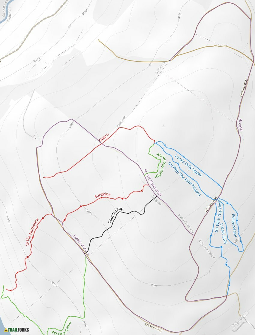 Lough Dan, Wicklow Mountain Biking Trails | Trailforks