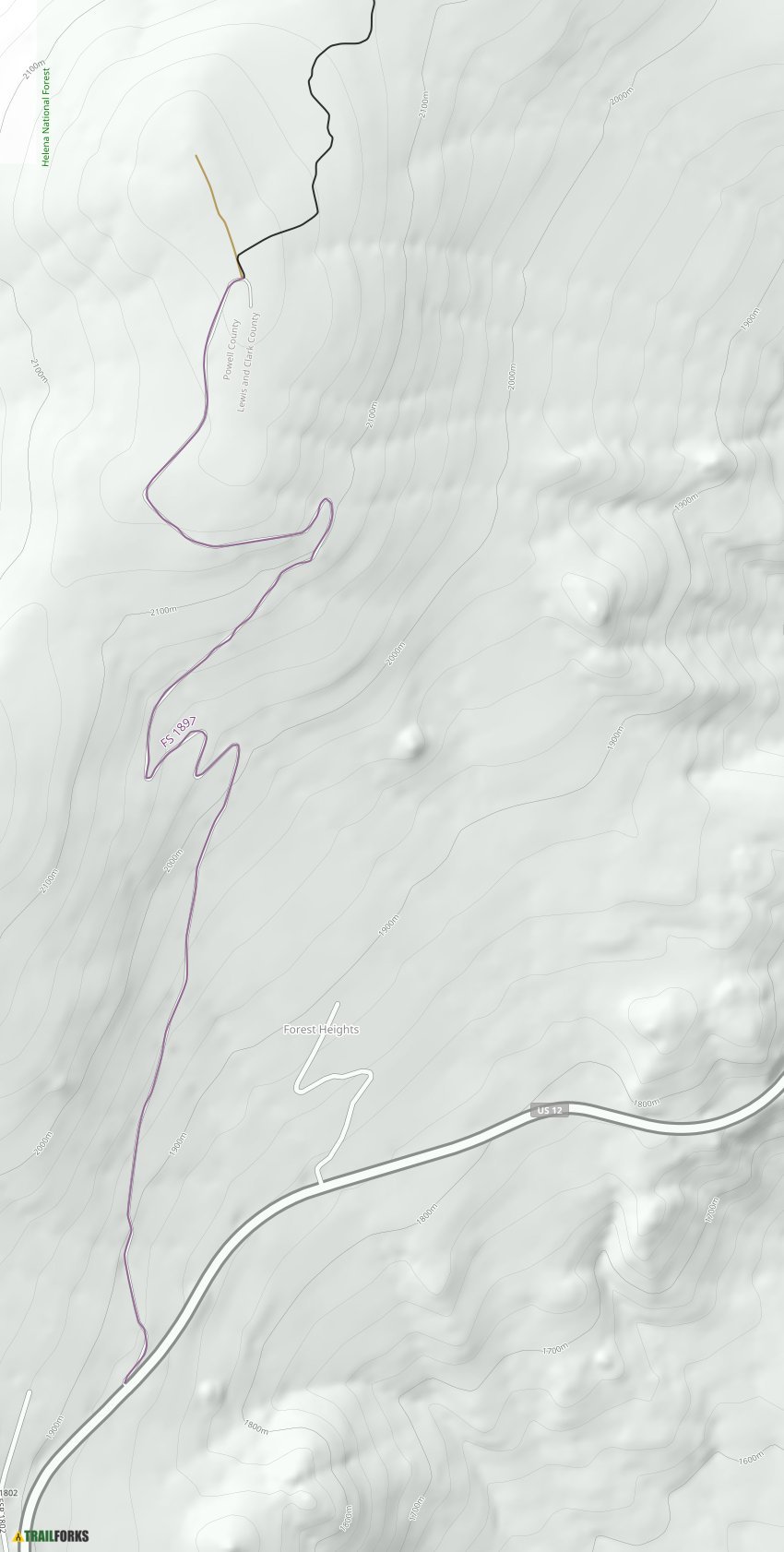MacDonald Pass XC Ski Area, Helena Nordic Skiing Trails | Trailforks