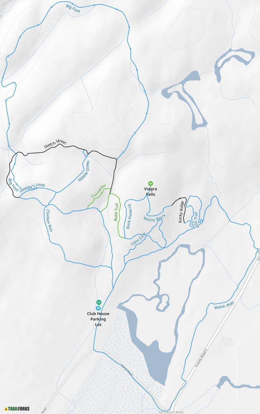 McIntosh Mills Trails Mountain Biking Trails | Trailforks