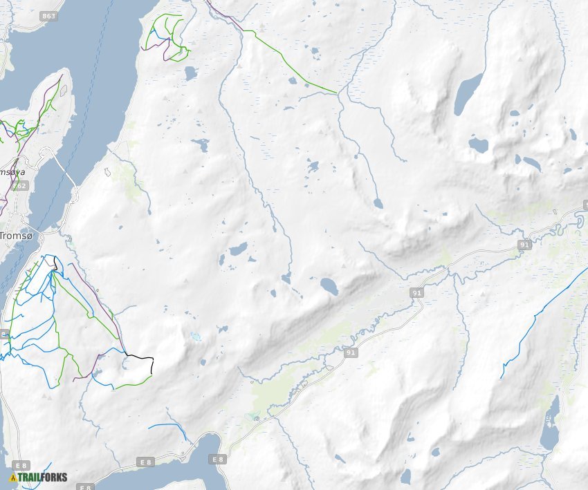 Mainland Tromsø Mountain Biking Trails | Trailforks