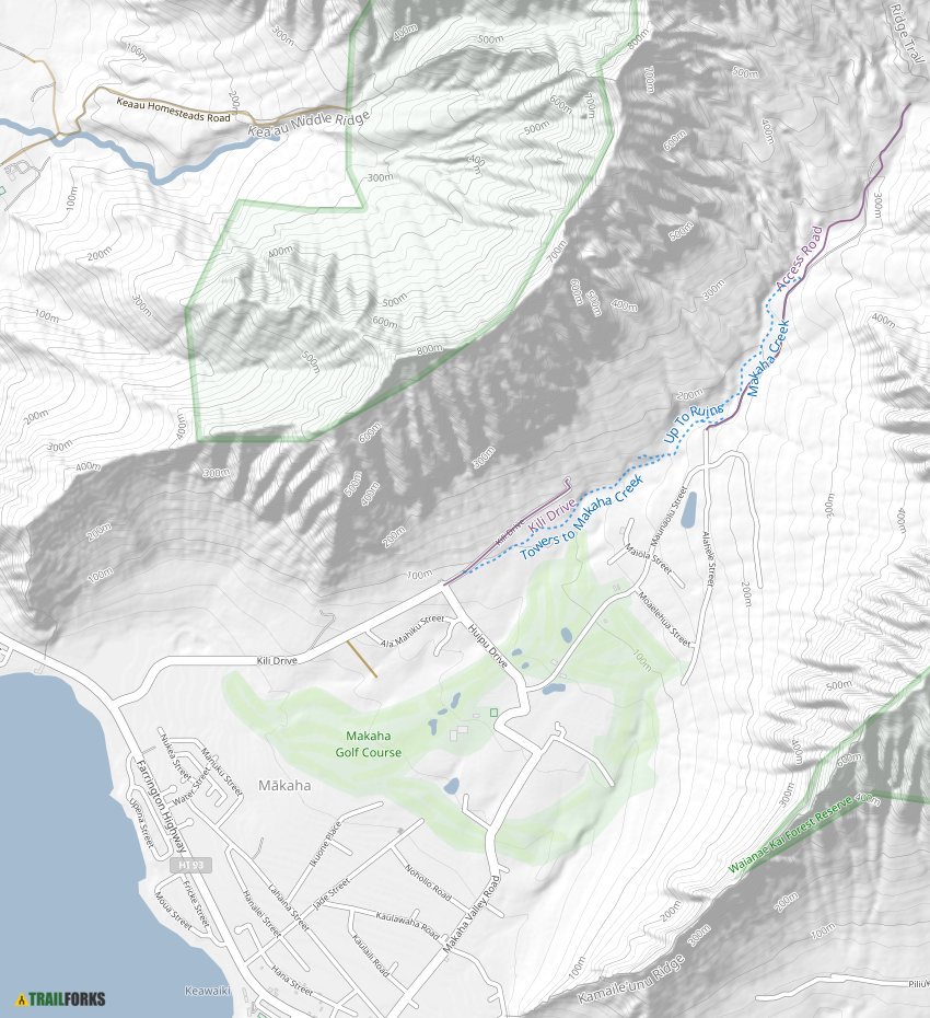 Makaha Valley, Waianae Mountain Biking Trails | Trailforks