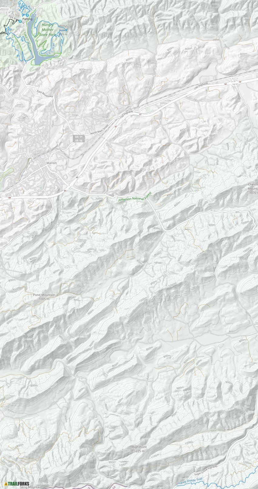 Marion, Virginia Mountain Biking Trails | Trailforks