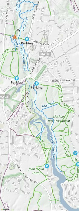 Mashpee River Woodlands, Mashpee Mountain Biking Trails | Trailforks