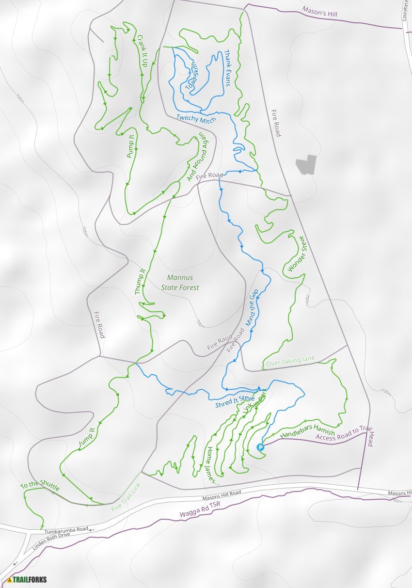 Mason's Hill, Tumbarumba Mountain Biking Trails | Trailforks