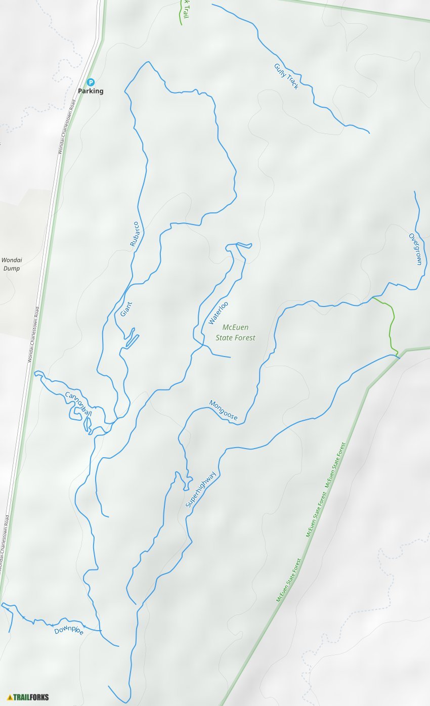 McEuen State Forest, Wondai Mountain Biking Trails | Trailforks