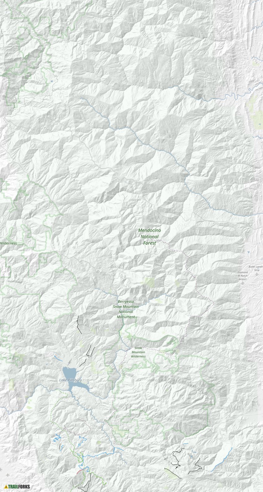 Mendocino National Forest, Ukiah Mountain Biking Trails | Trailforks