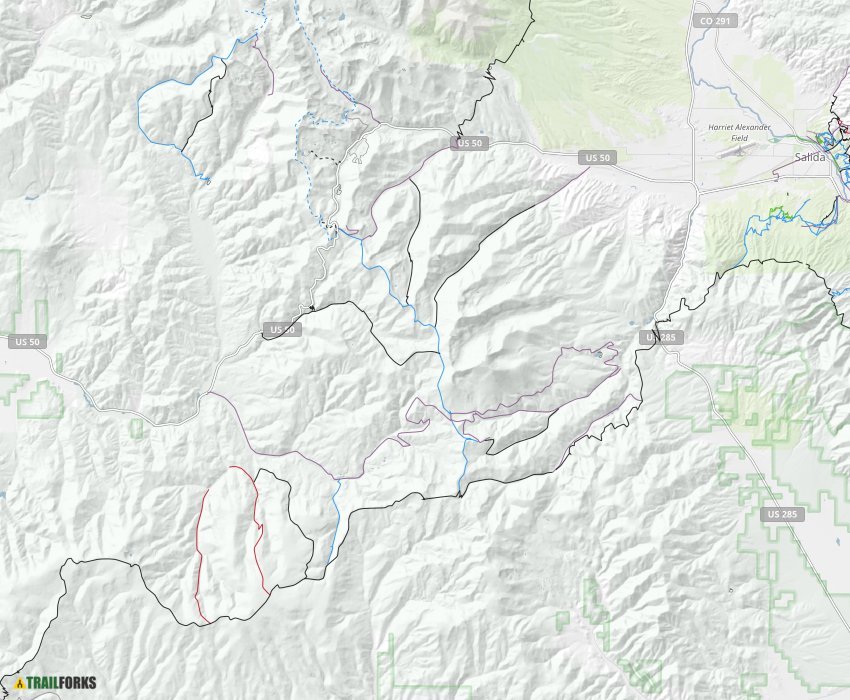 Methodist Mountain Trail System, Salida Mountain Biking Trails | Trailforks