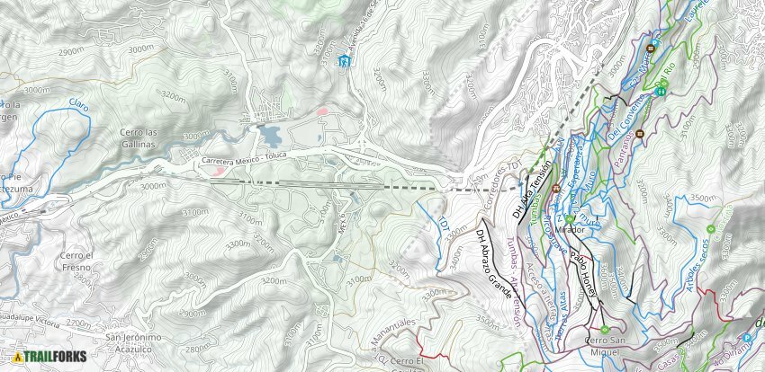 Mexico City, México Mountain Biking Trails | Trailforks