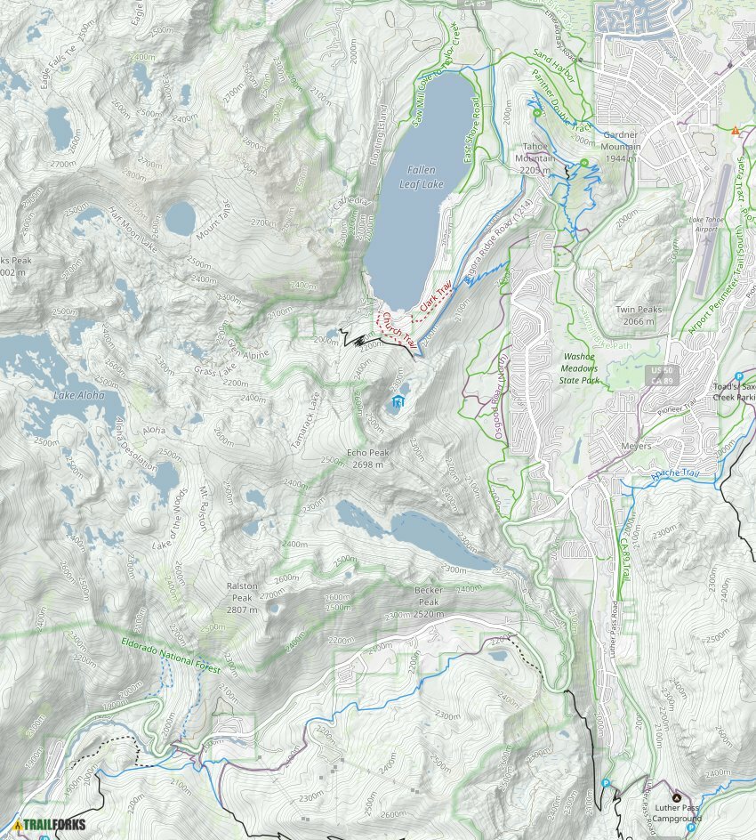 Meyers, California Mountain Biking Trails | Trailforks