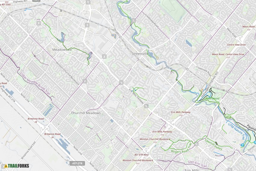 Mississauga, Ontario Mountain Biking Trails | Trailforks