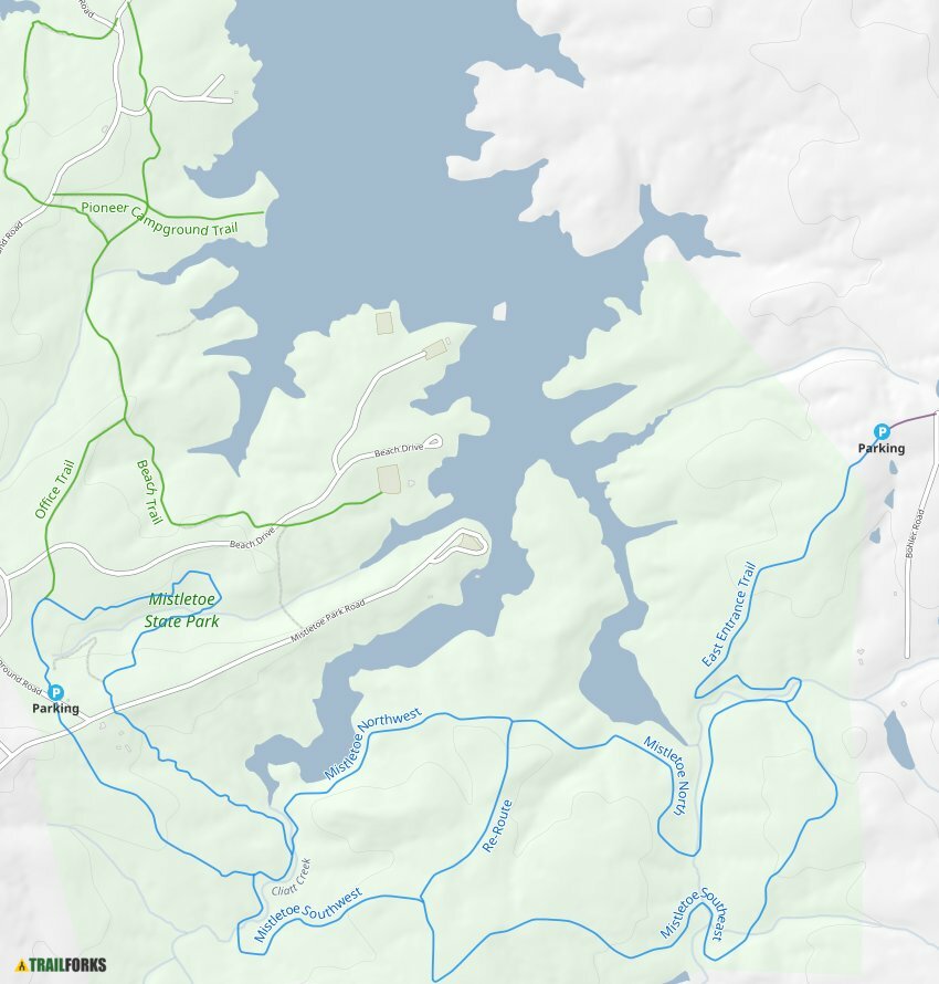 Mistletoe State Park Mountain Biking Trails | Trailforks