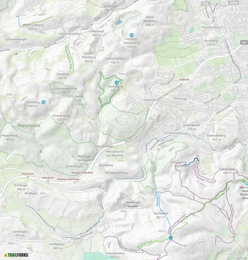 Mödling, Austria Mountain Biking Trails | Trailforks