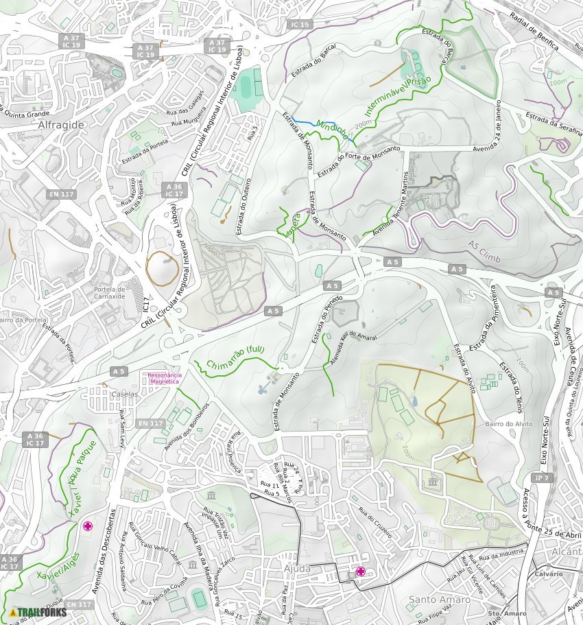 Monsanto Mountain Biking Trails | Trailforks