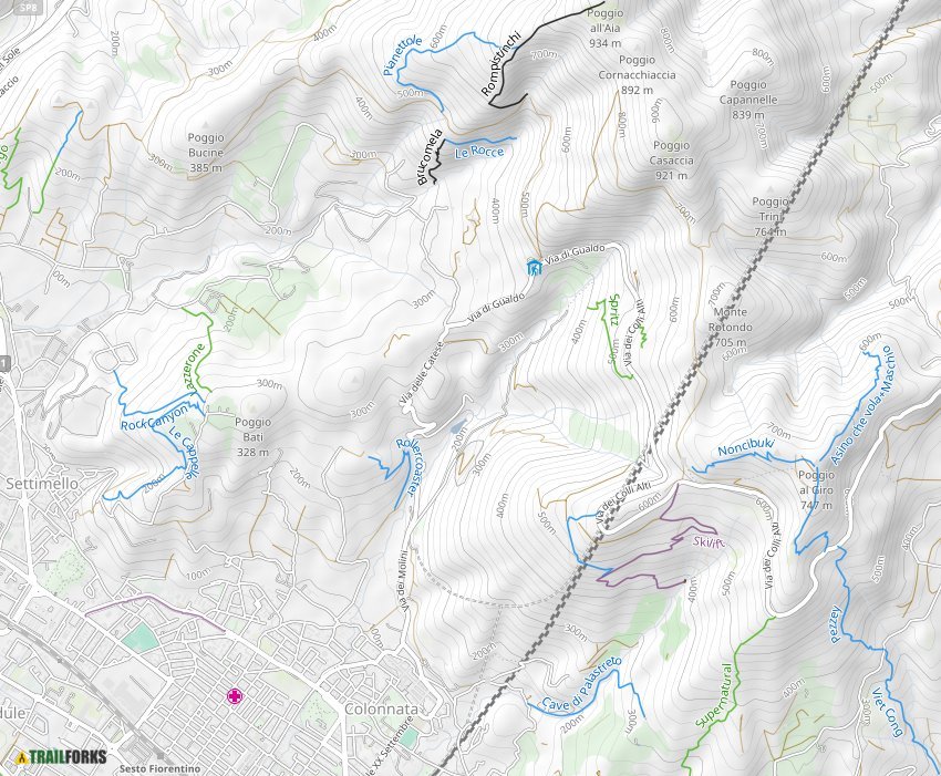 Monte Morello, Firenze Mountain Biking Trails | Trailforks