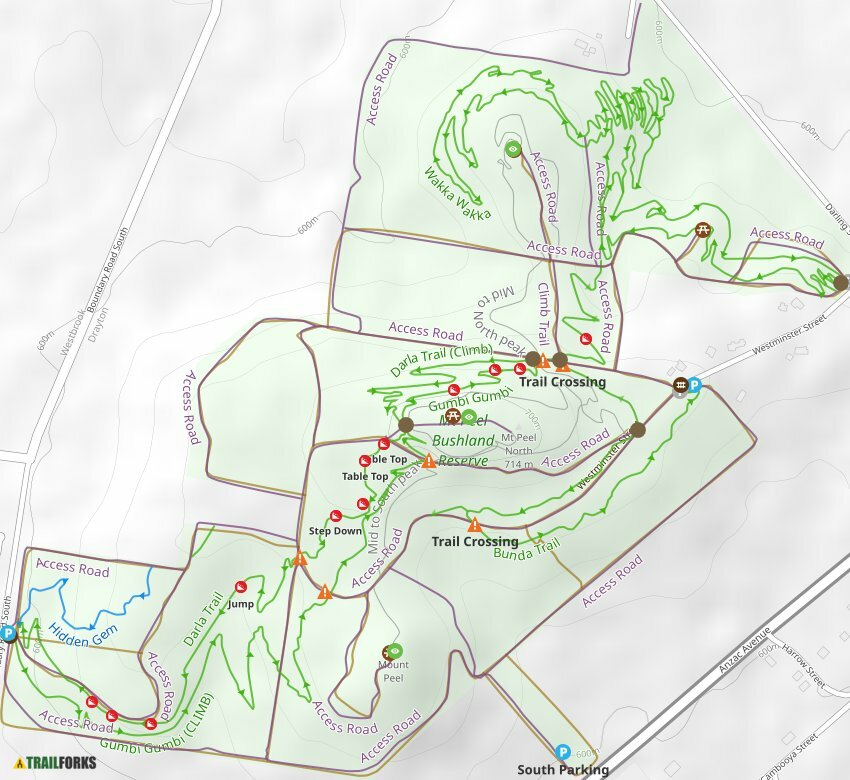 Mount Peel Mountain Biking Trails | Trailforks