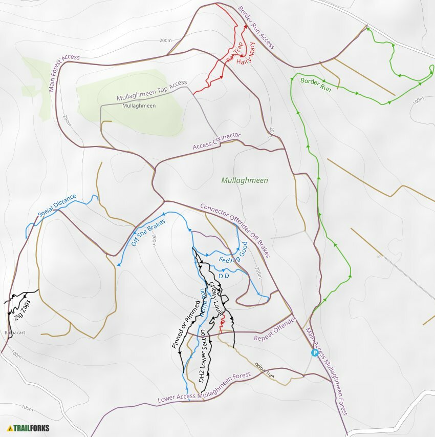Mullaghmeen Forest, Ballymanus Mountain Biking Trails | Trailforks