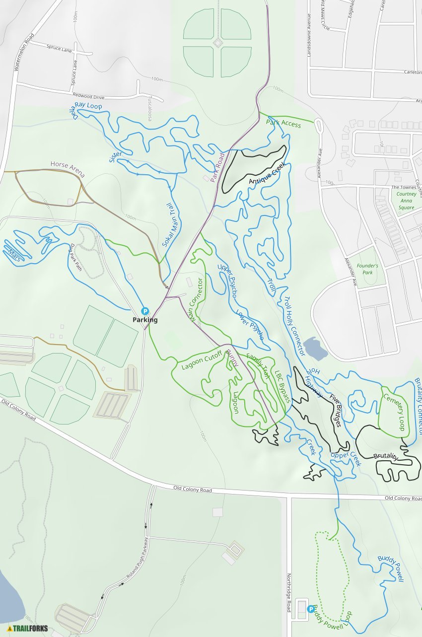 Munny Sokal Park Mountain Biking Trails | Trailforks