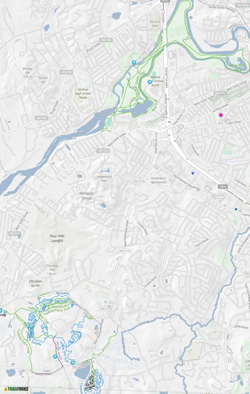 Nashua, New Hampshire Mountain Biking Trails | Trailforks