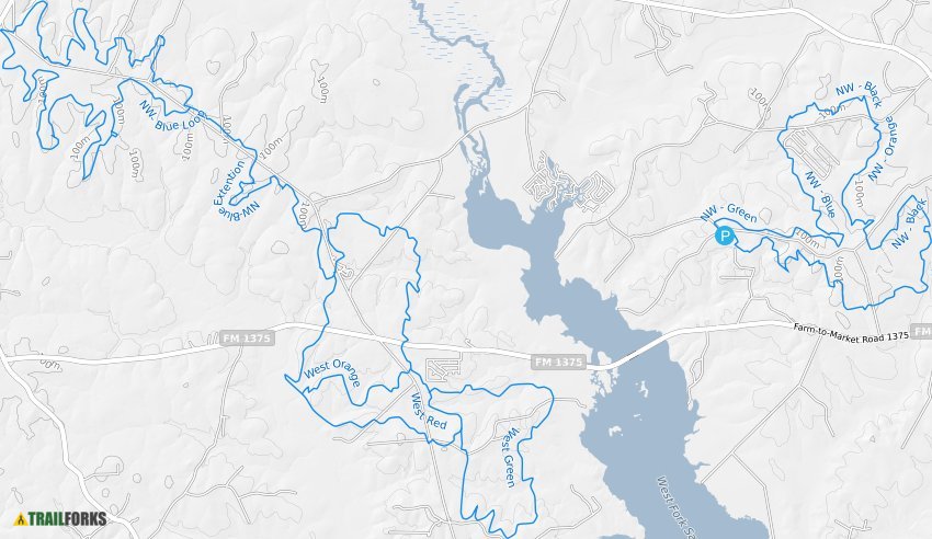 New Waverly, Texas Mountain Biking Trails | Trailforks