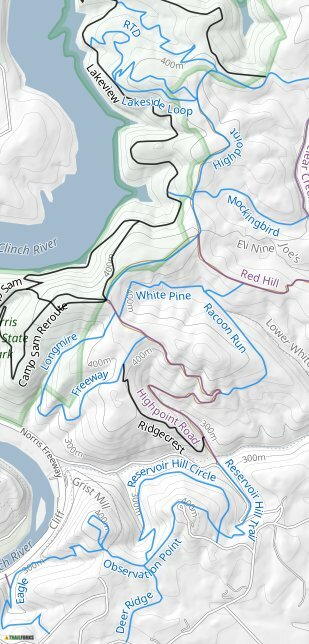 Norris, Tennessee Mountain Biking Trails | Trailforks