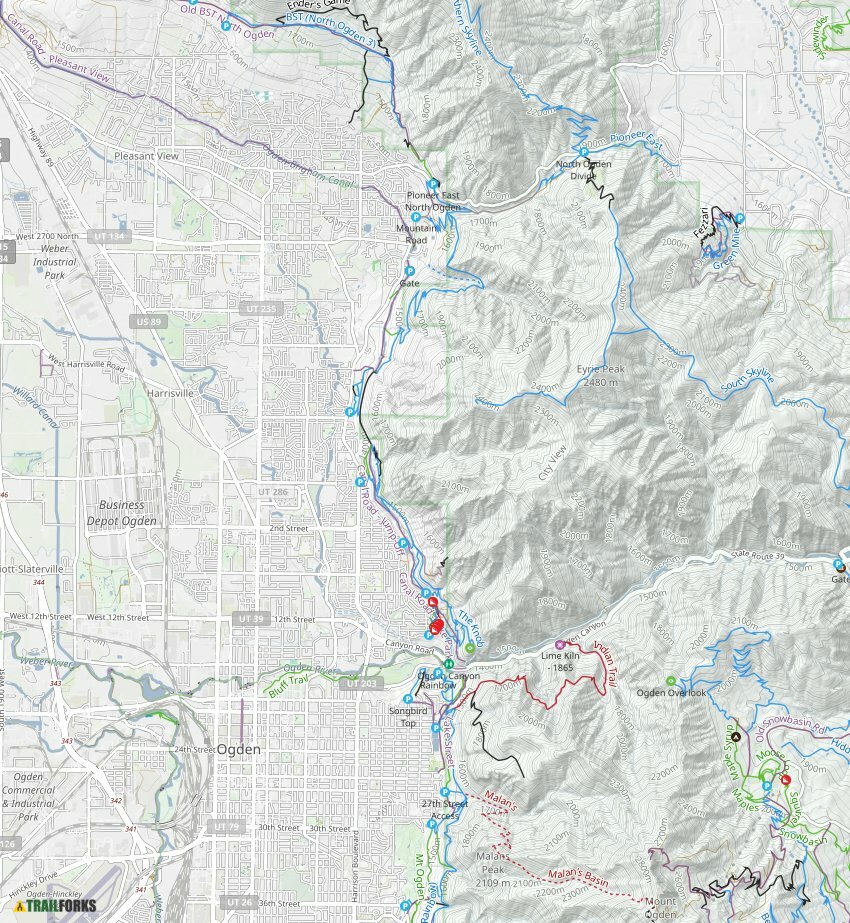 Northern Map Of Ogden Utah The Neighborhoods Of Ogden! : R/ogden