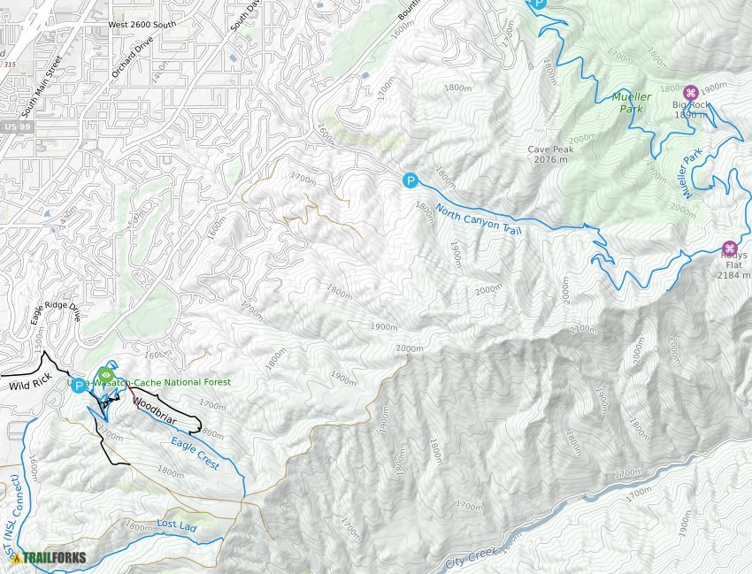 North Salt Lake, Utah Mountain Biking Trails | Trailforks