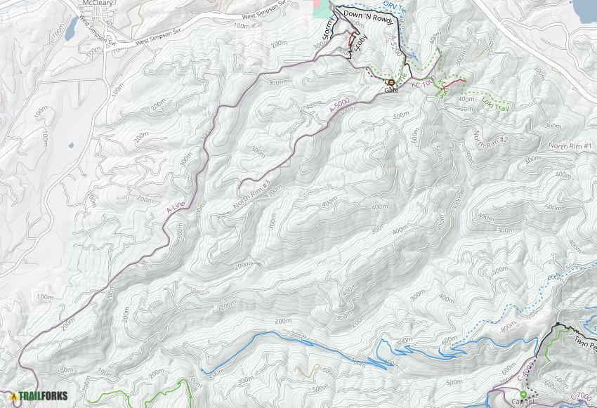 Capitol Forest Orv Trail Map Maps | Capitol Reef Country | Utah