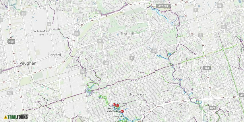 North York, Ontario Mountain Biking Trails | Trailforks