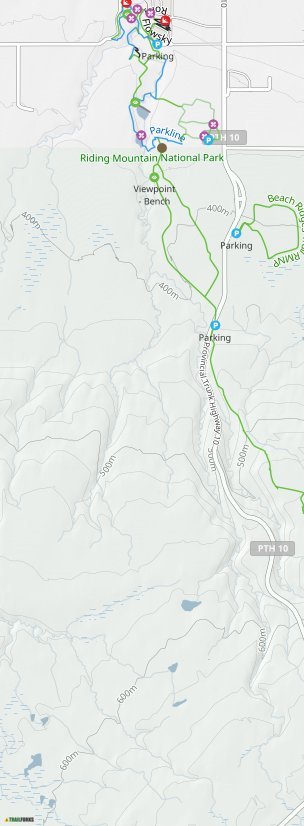 NorthGate Trail Network, Dauphin Mountain Biking Trails | Trailforks