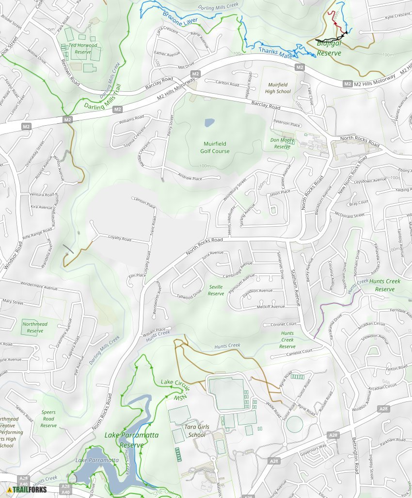 Northrocks, Hornsby Mountain Biking Trails | Trailforks