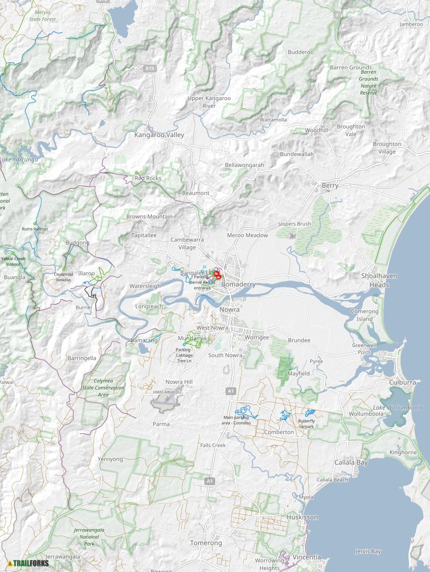 Nowra, Australia Mountain Biking Trails | Trailforks